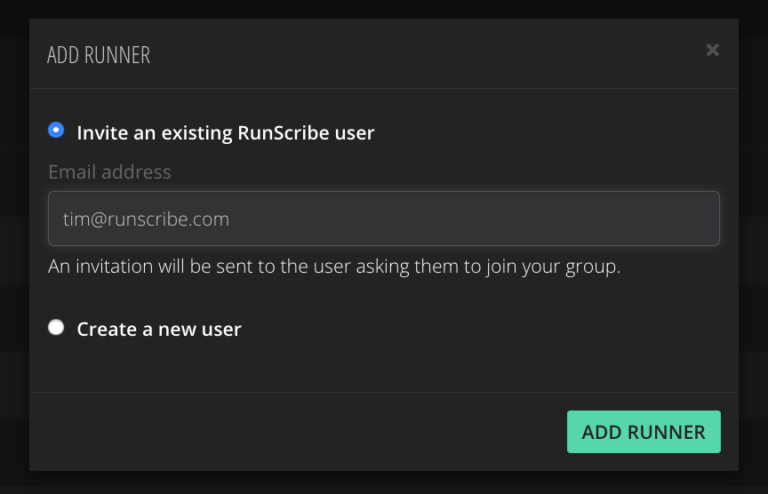 Support - RunScribe